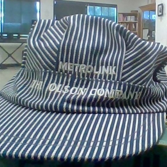 Accessories | Vintage Metrolink Youth Hat Train Conductor With Blue And ...